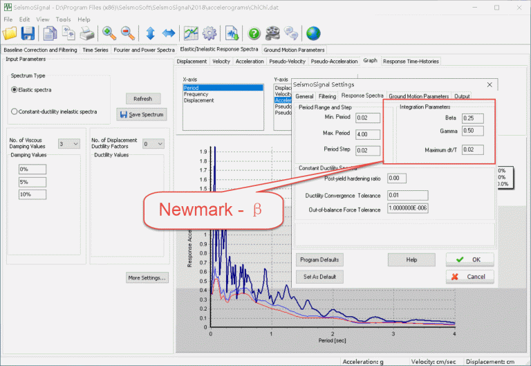 [动力学][地震动] SPECTR与SeismoSignal反应谱计算有差异？ | 崔济东的博客 - www.jdcui.com